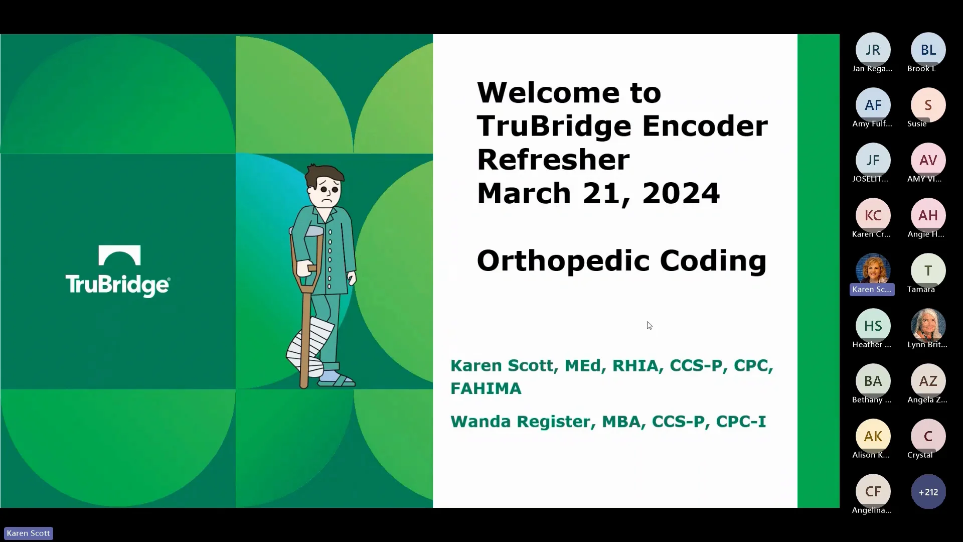 TruCode Refresher Videos - March 2024 Refresher: Orthopedic Coding on Vimeo