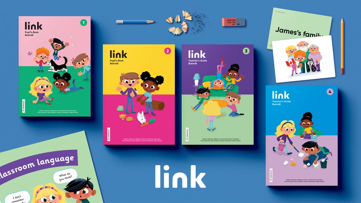 link - engelsk for barnetrinnet