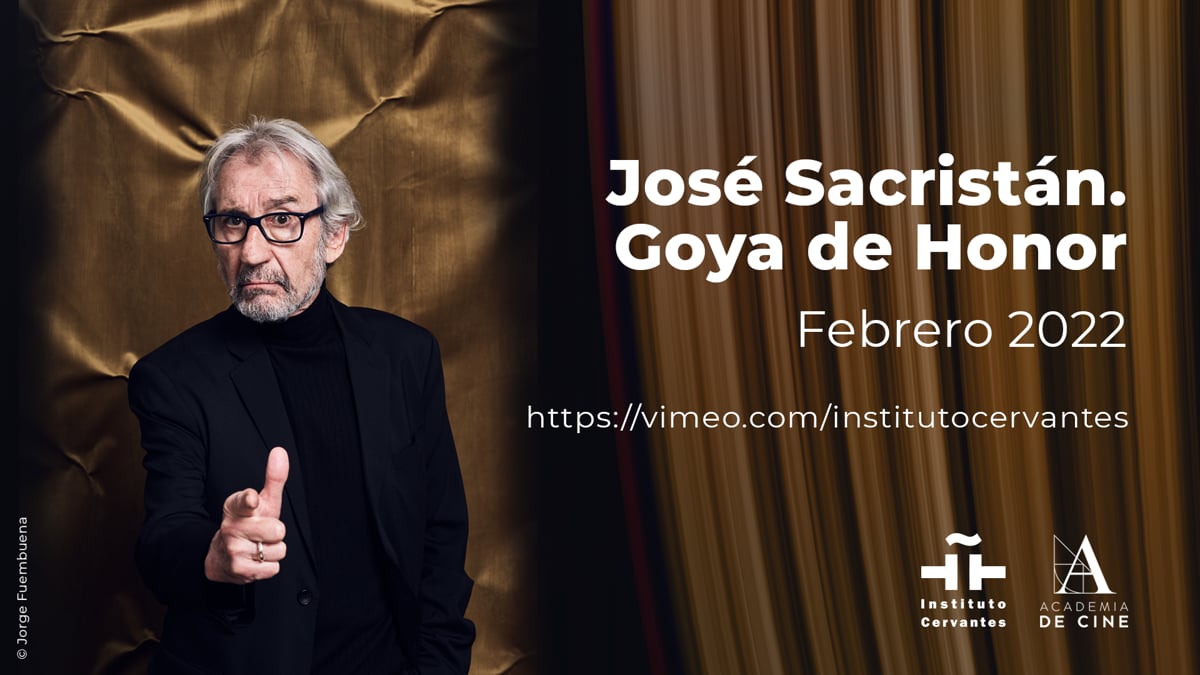 José Sacristán. Goya de Honor 2022 | Ciclo de cine en el canal de Vimeo ... José Sacristán. Goya de Honor 2022 | Ciclo de cine en el canal de Vimeo ...