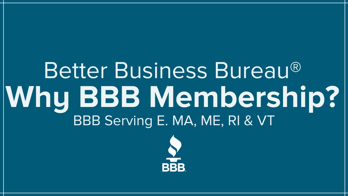 Why BBB® Membership & Accreditation on Vimeo