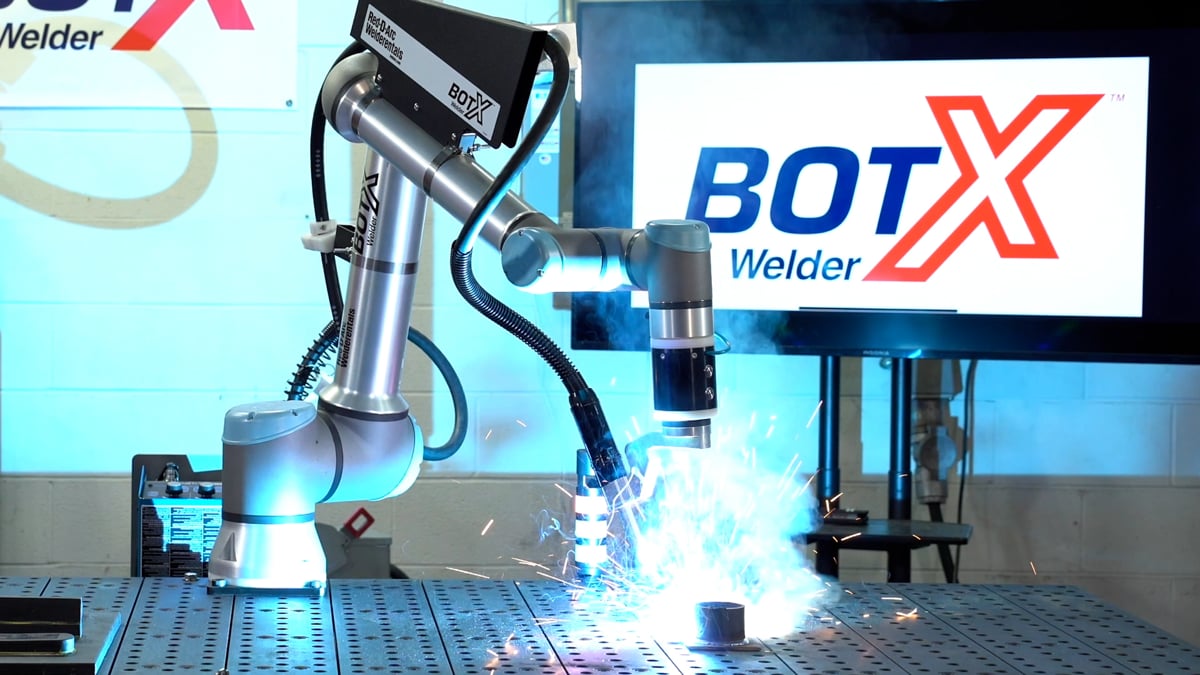 Red-D-Arc BotX™ Cobot Welder on Vimeo