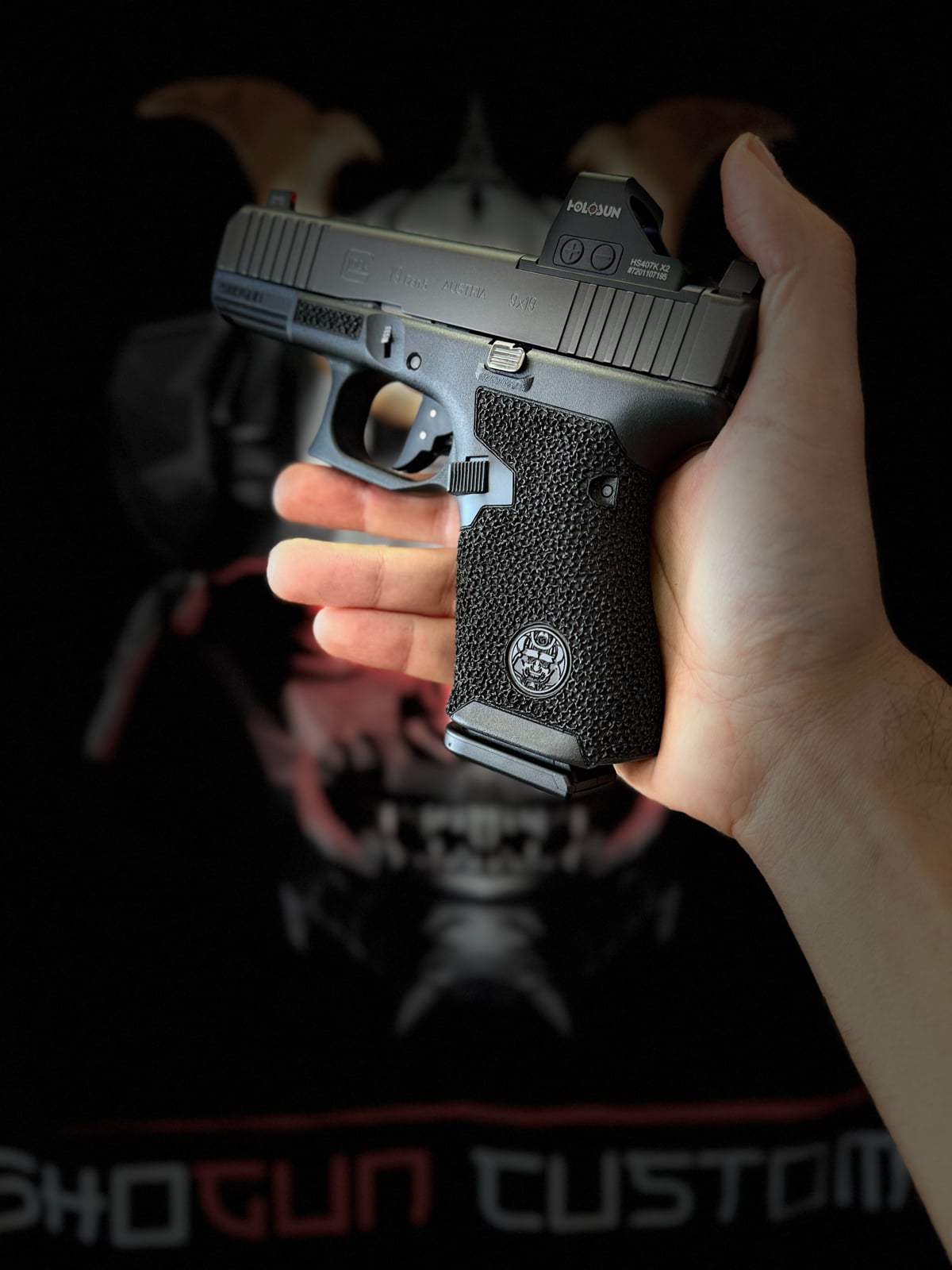 Glock stipple textures that are carry friendly and grippy