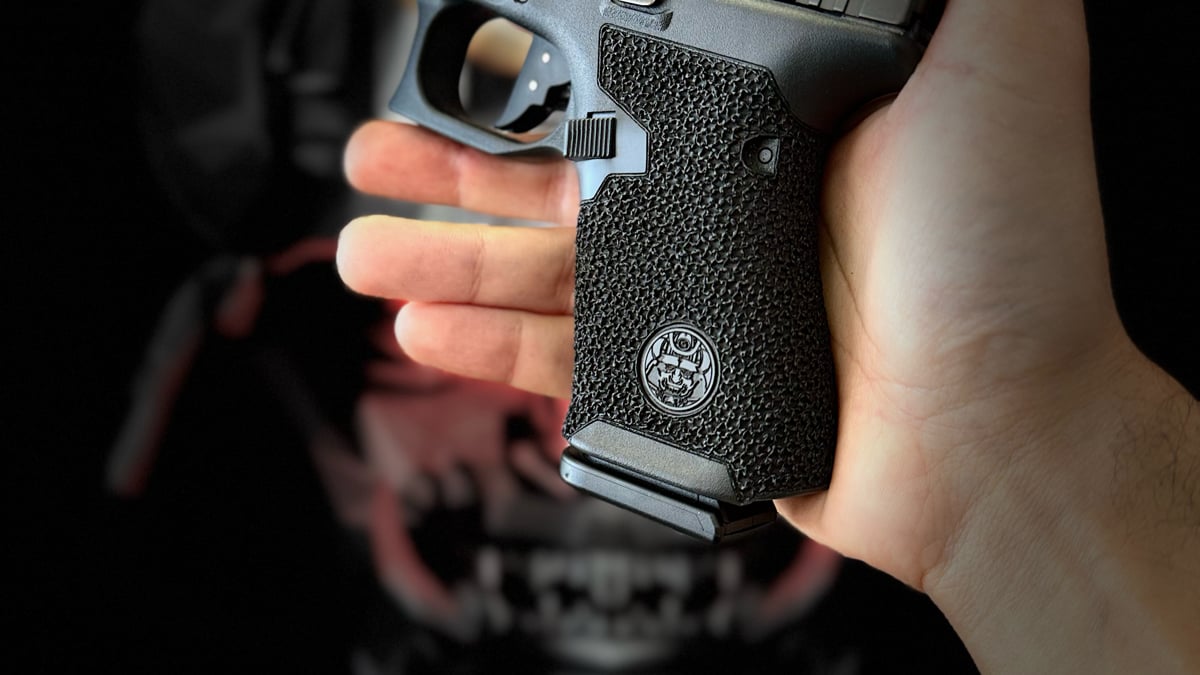 Glock stipple textures that are carry friendly and grippy