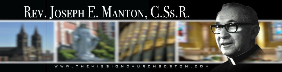 Rev. Joseph E. Manton, C.Ss.R. on Vimeo