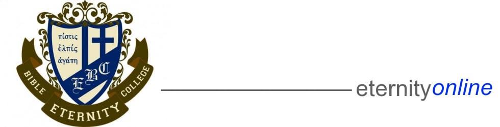 Eternity Bible College: Johannine Epistles on Vimeo