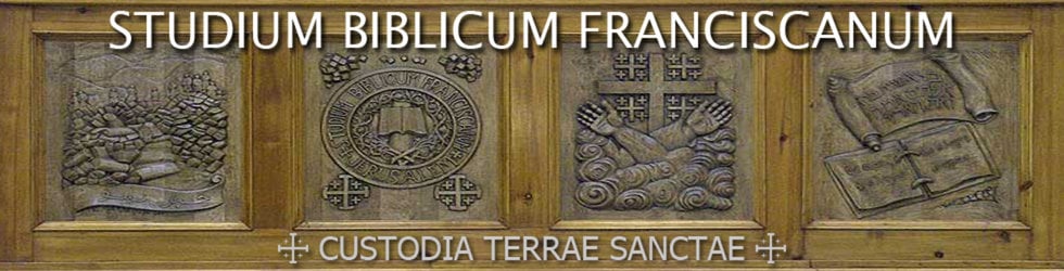 Custodia Terrae Sanctae: Studium Biblicum Franciscanum on Vimeo