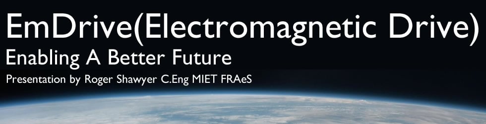 EmDrive - Electro Magnetic Drive - A New Concept In Propulsion on Vimeo