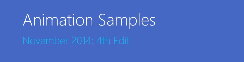 Animation Samples November 2014: 4th Edit on Vimeo