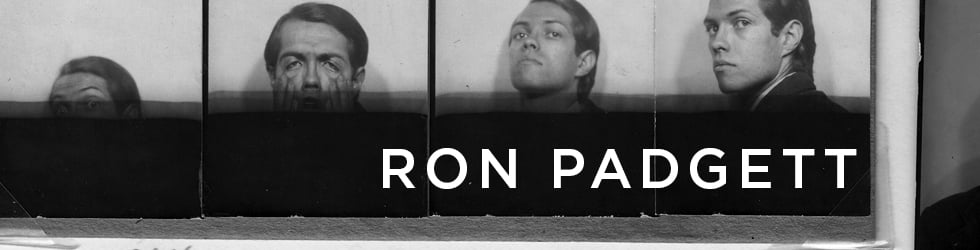 Ron Padgett on Vimeo