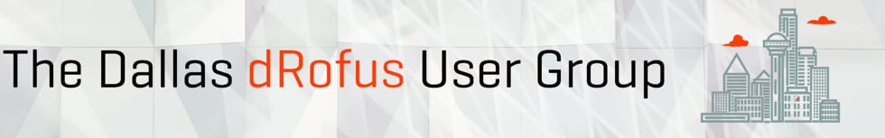 Dallas dRofus User Group on Vimeo