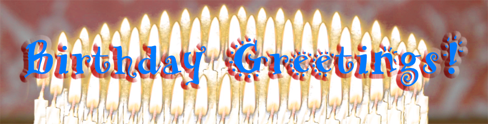 Birthday Greetings on Vimeo