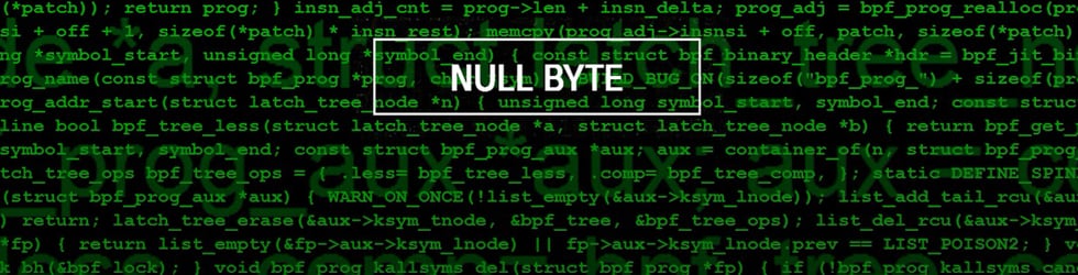 Null Byte on Vimeo