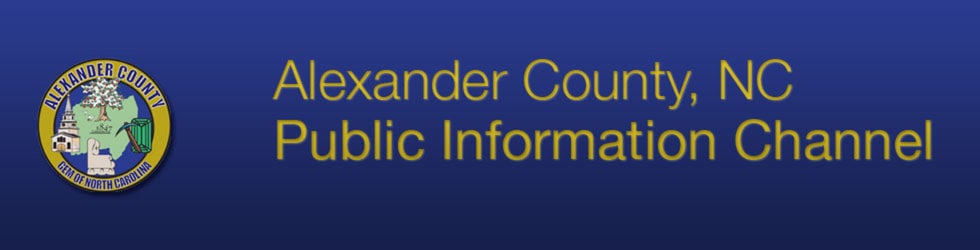 Alexander County, NC Public Information Channel on Vimeo