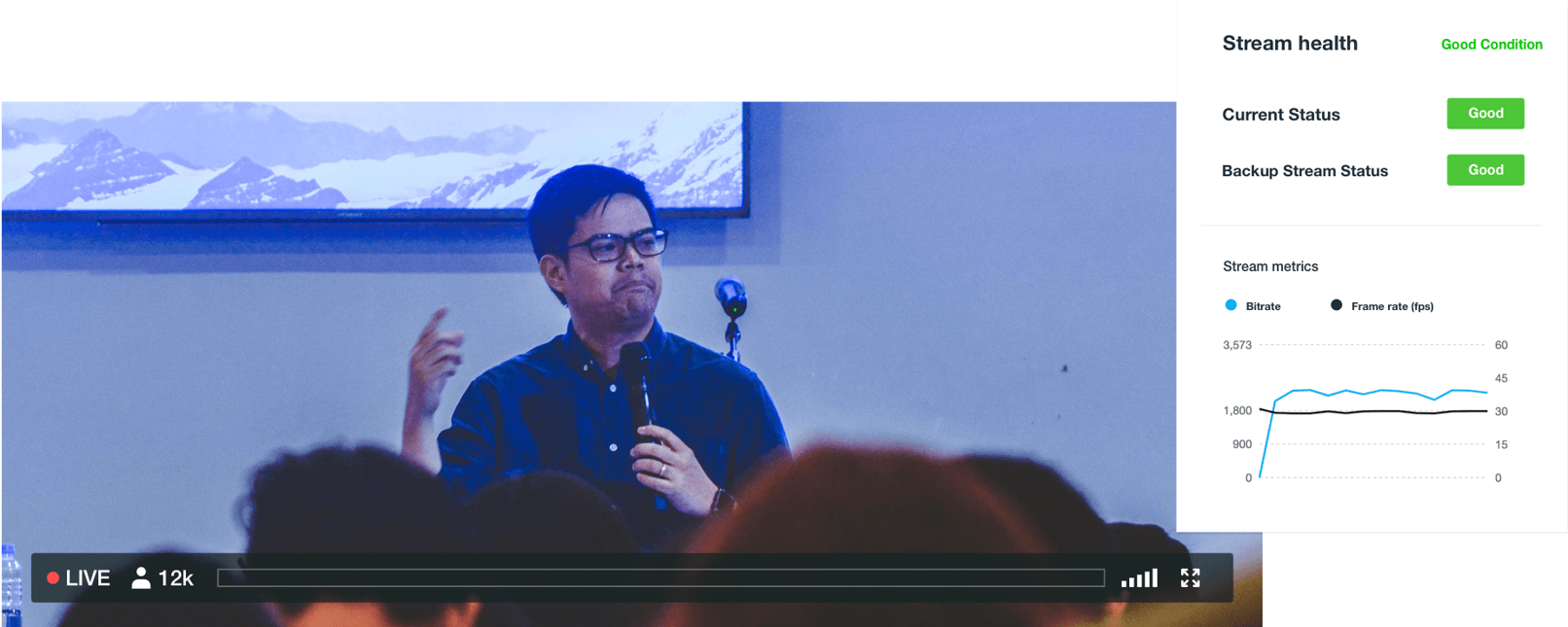 Live stream your virtual event online | Vimeo Enterprise