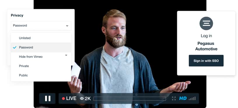 Professional live streaming | Live Streaming Platform | Vimeo