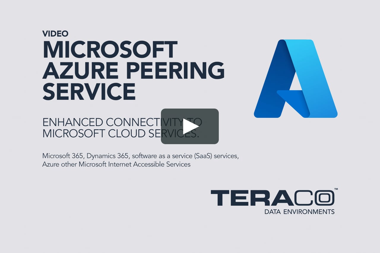 Microsoft Azure Peering Services on Vimeo