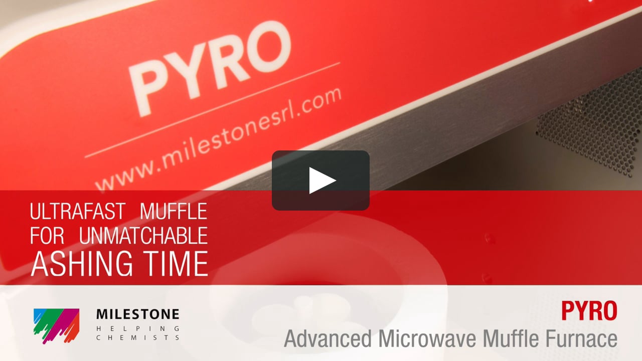 PYRO microwave ashing system with UltraFAST heating muffle for rush ...