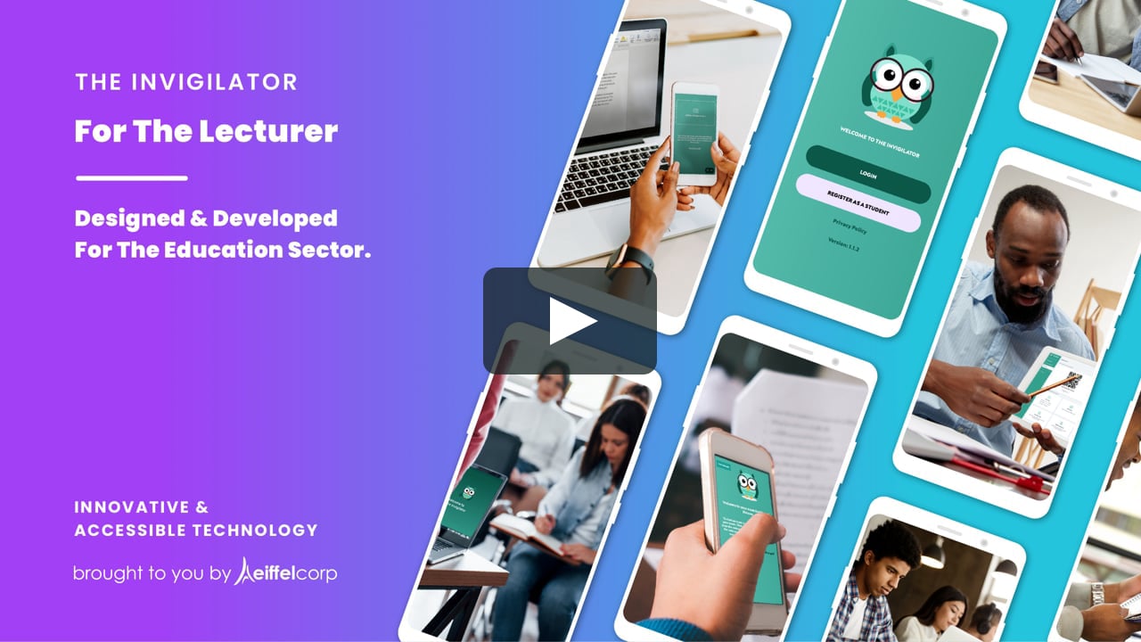 The Invigilator App | For the Lecturer on Vimeo