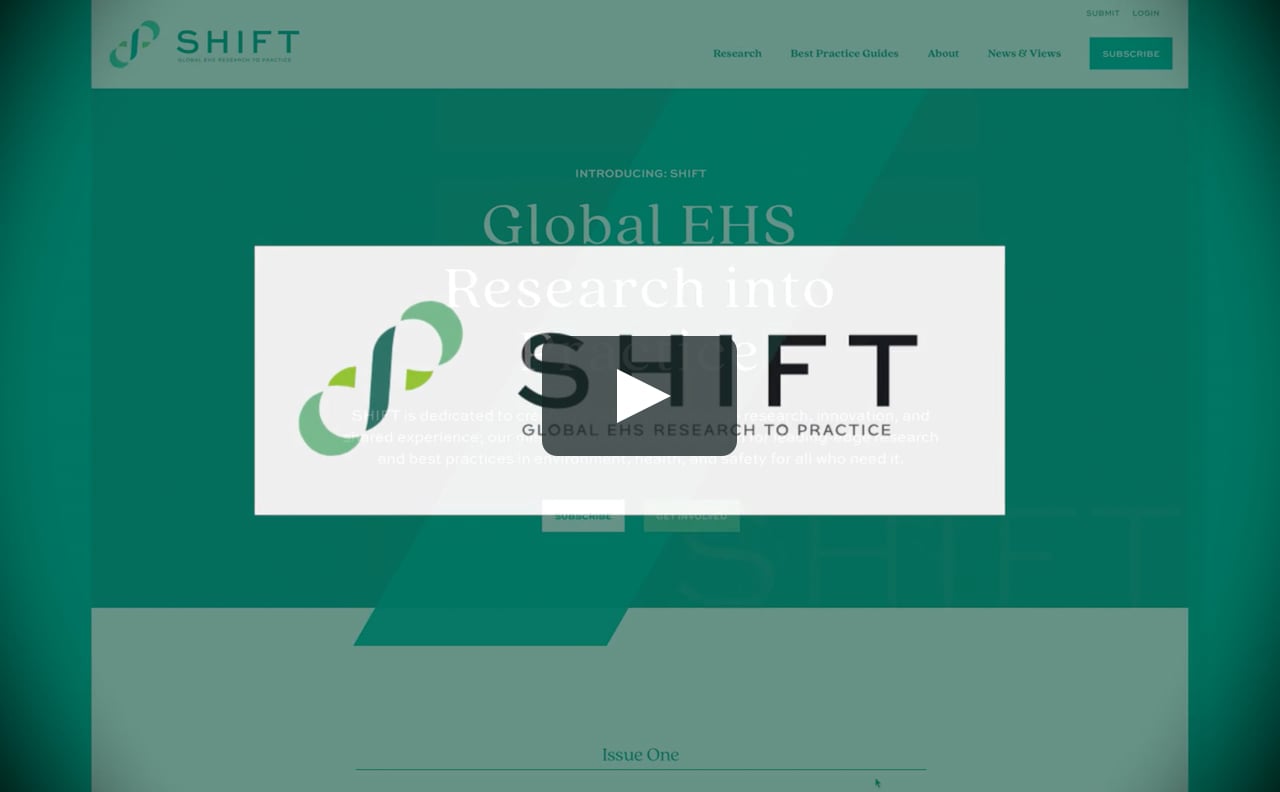 SHIFT Global EHS Research to Practice on Vimeo