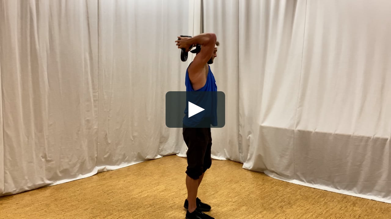 KB Tricep Extension on Vimeo