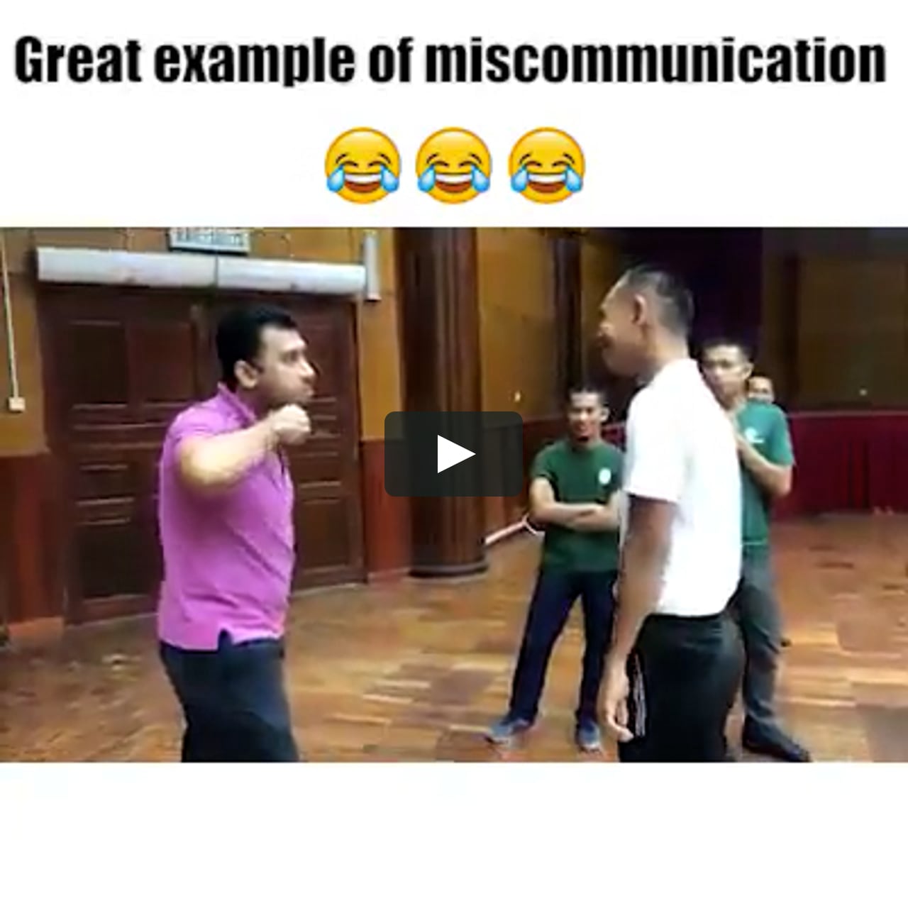 Great example of miscommunication on Vimeo