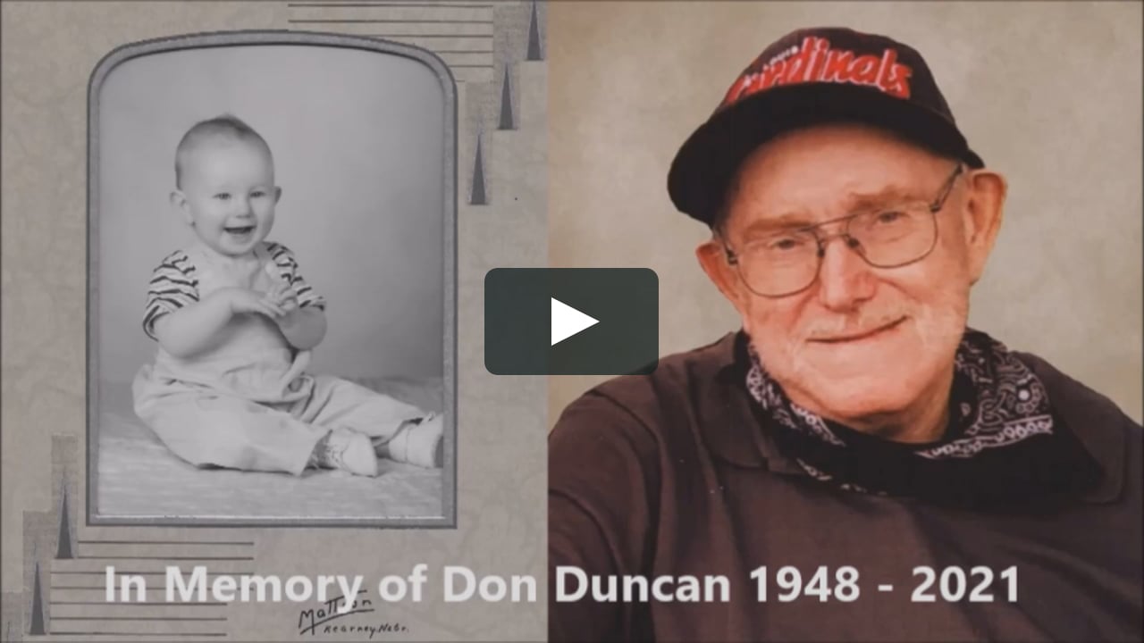 Funeral and Memorial services - Donald Duncan Funeral Service on Vimeo