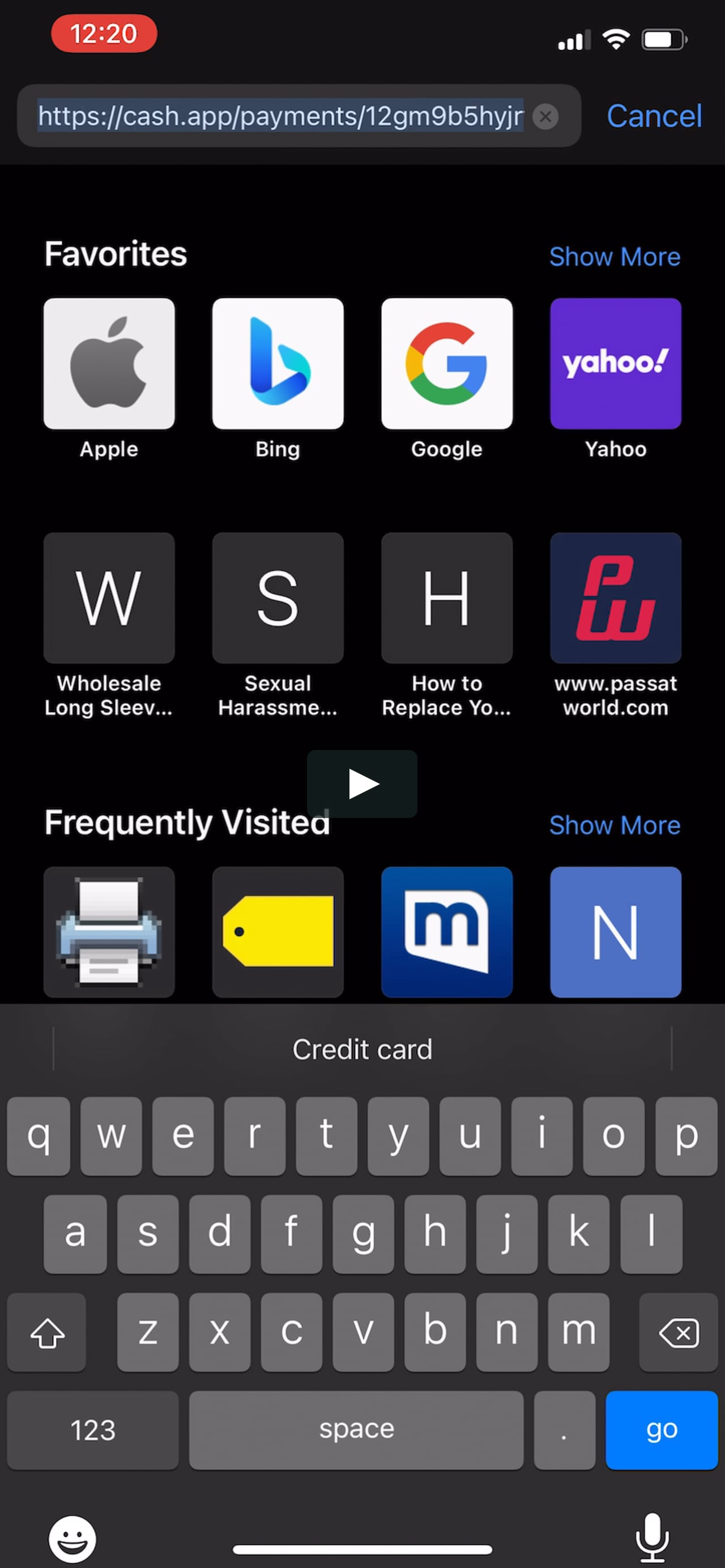 Cashapp Web Receipt Tutorial on Vimeo