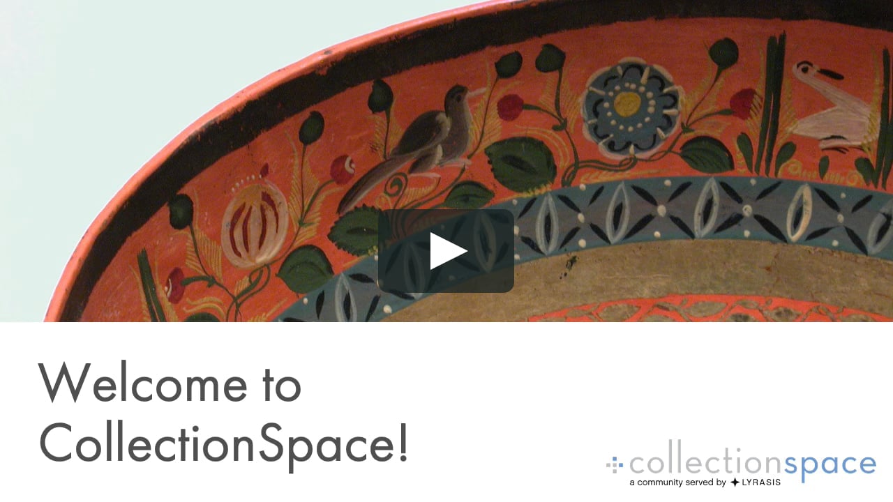 CollectionSpace v7 Release Short Video.mp4 on Vimeo
