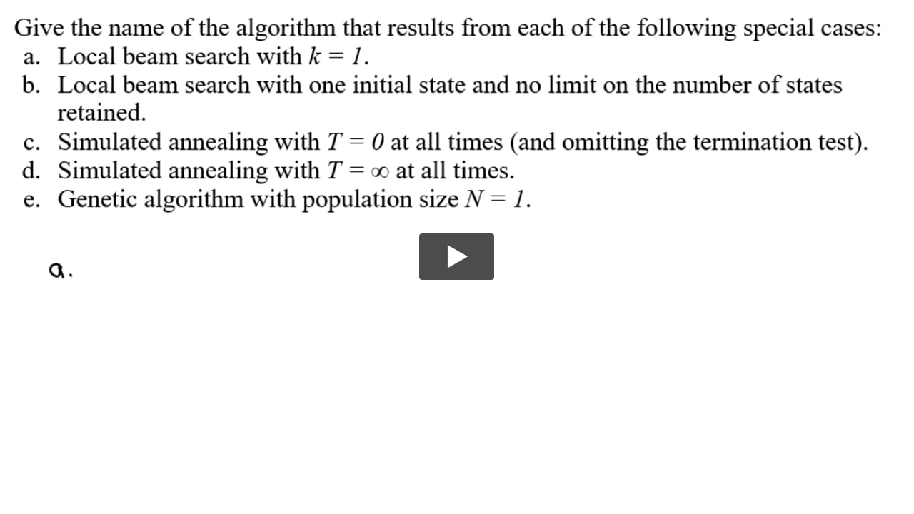 Local Beam Search Example - The Best Picture Of Beam