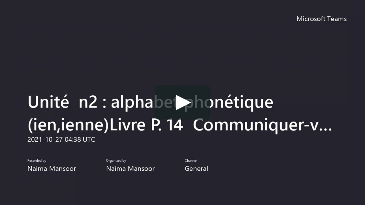 Unité n2 _ alphabet phonétique (ien,ienne)Livre P 14 Communiquer-vous ...