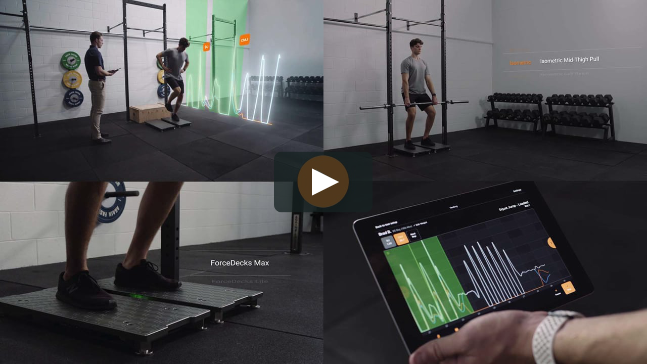 ForceDecks Dual Force Plate System on Vimeo