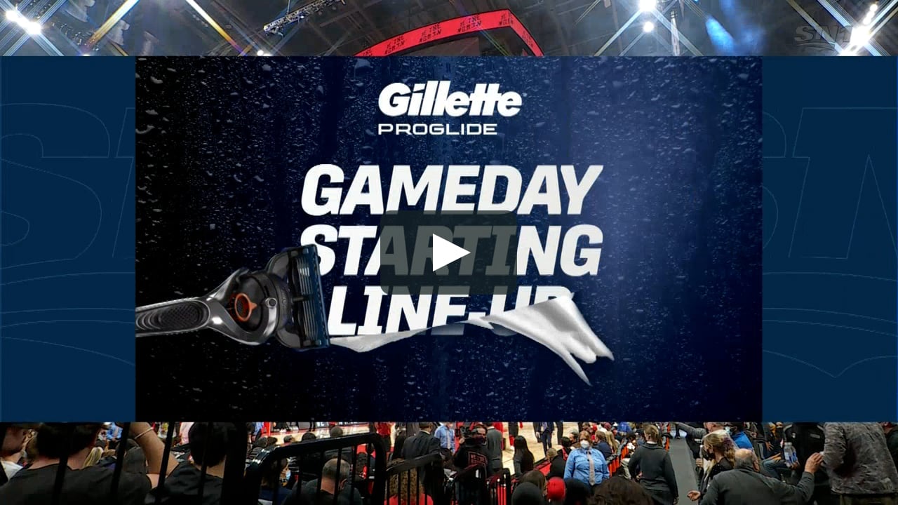 Gillette Game Day Starting Lineup - 2021-10-29 on Vimeo