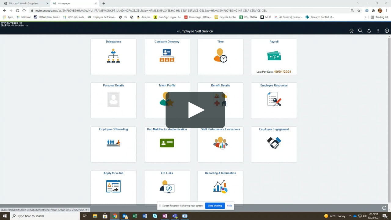 Requesting Security Access (HSC) on Vimeo