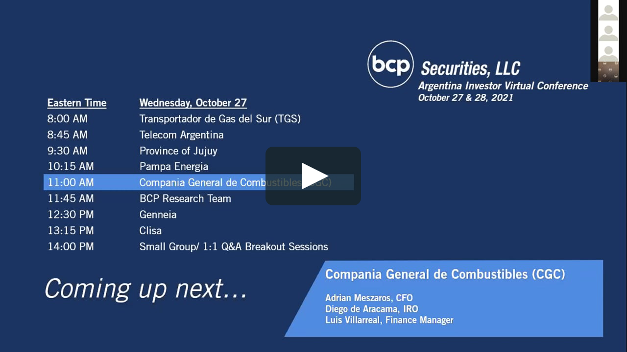 Compania General de Combustibles (CGC) on Vimeo