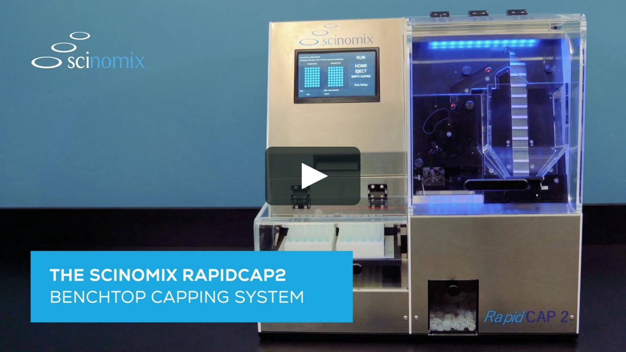 Scinomix RapidCAP2 Automated Capper & Decapper on Vimeo