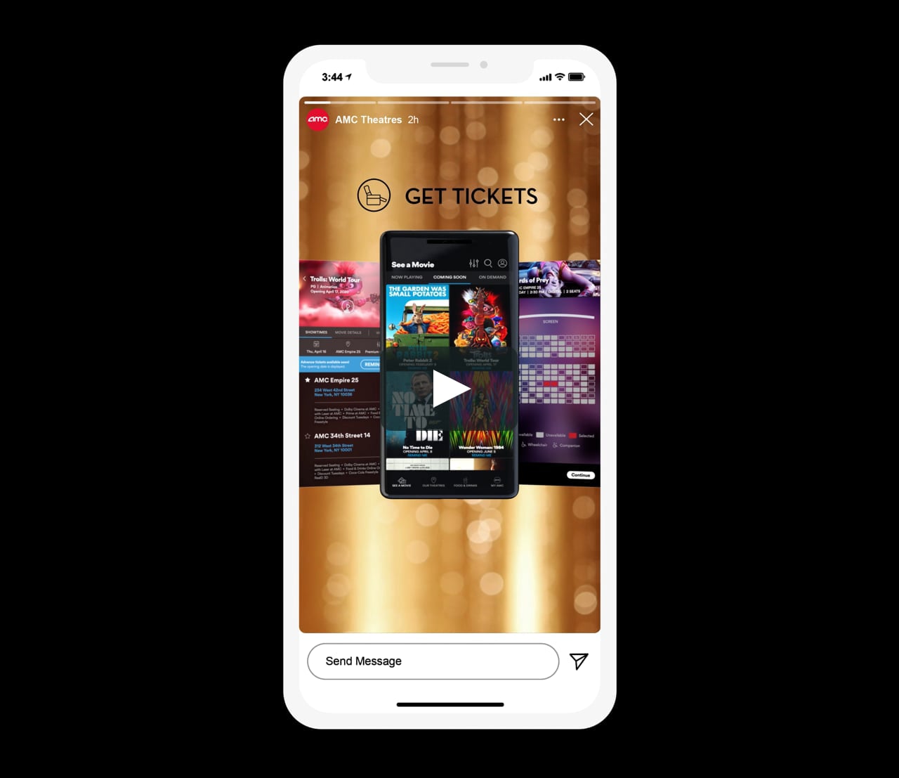AMC Theatres Winter App Campaign on Vimeo