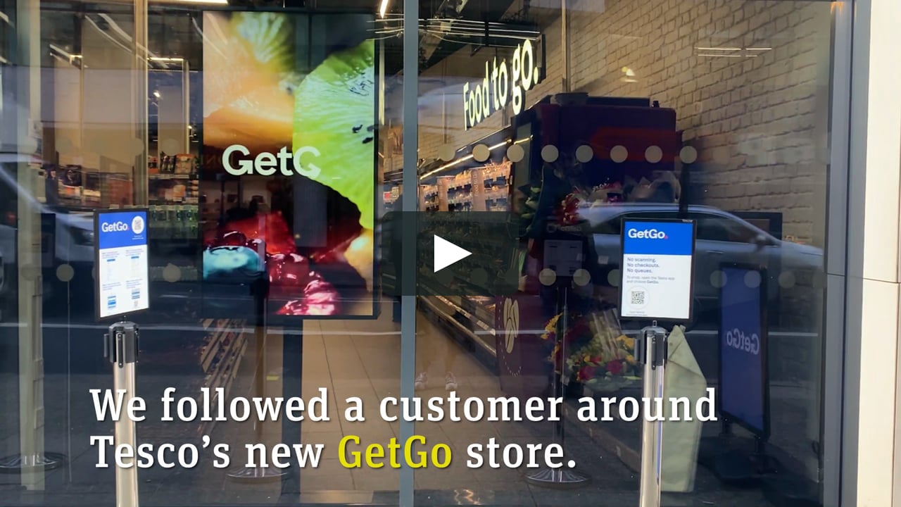 Inside Tesco's checkout-free GetGo store on Vimeo
