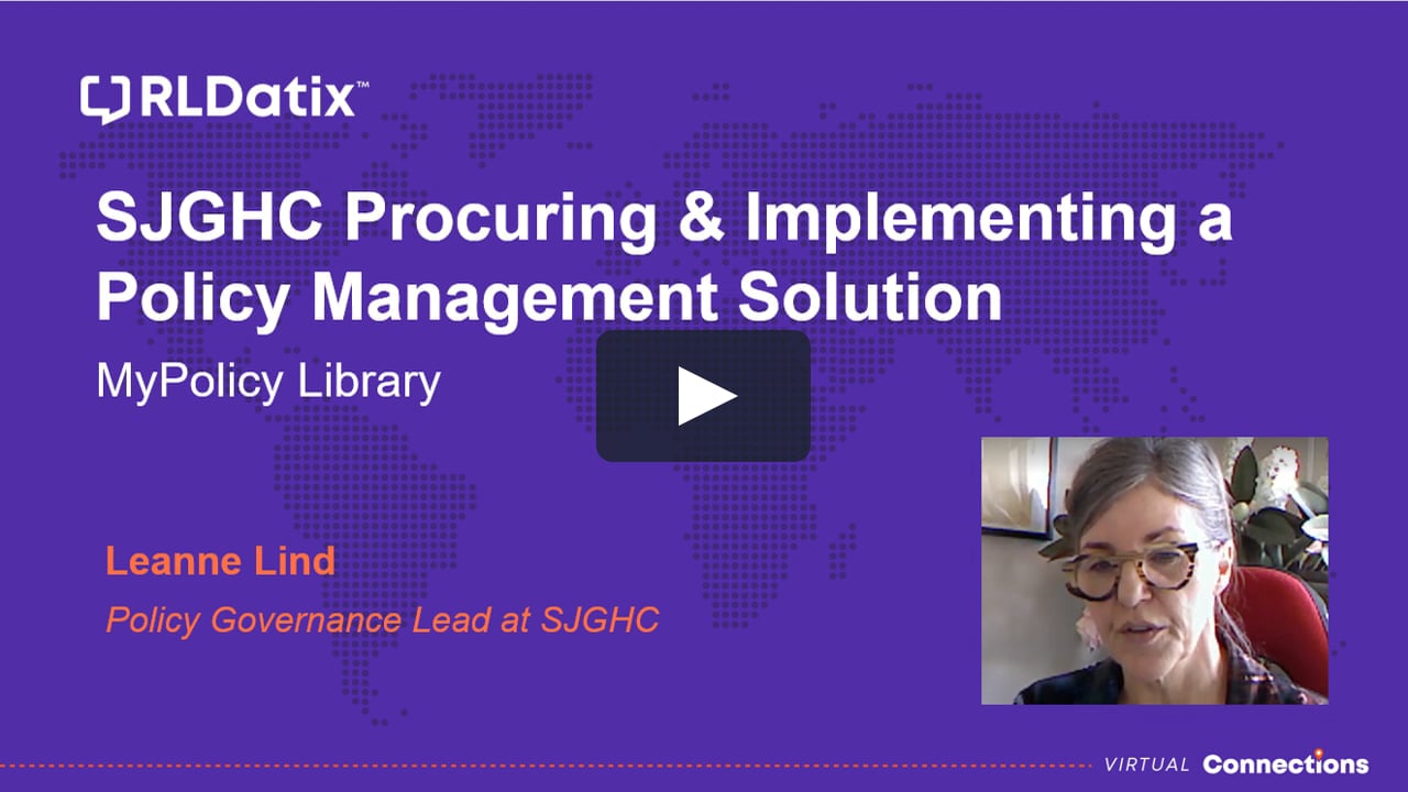 Day 3: St John of God Implementing PolicyStat (REPLACE) on Vimeo