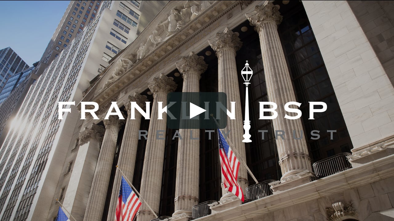 Franklin BSP Realty Trust (NYSE: FBRT) Rings The Closing Bell® on Vimeo