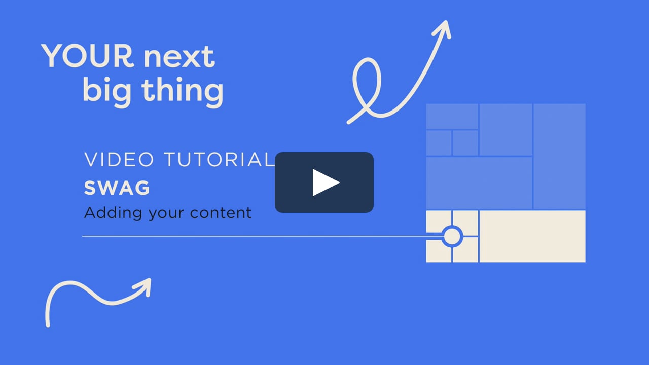 Adding SWAG on Vimeo