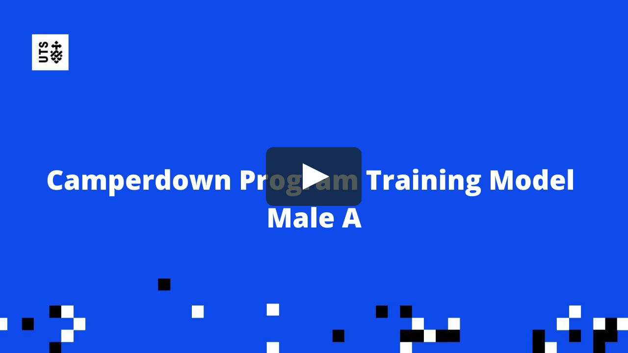 Camperdown Program Training Model Male A on Vimeo
