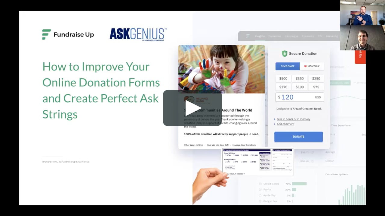 How to Improve Online Donation Forms and Create Perfect Ask Strings.mp4 on Vimeo