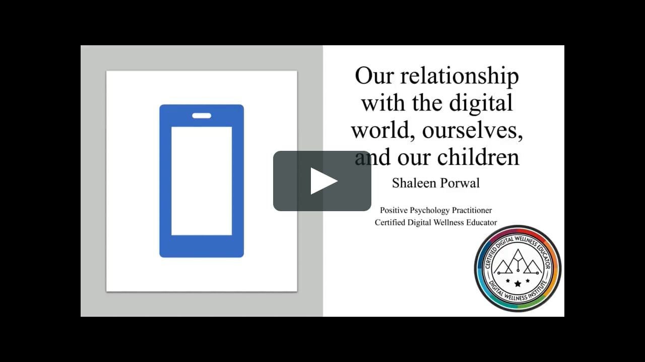 Digital Wellness Interventions for Positive Relationships (by Shaleen ...