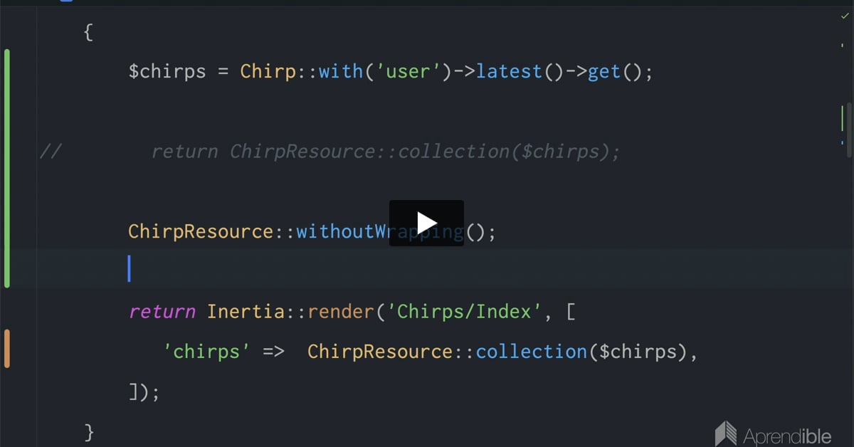 Lección 22 Utilizando Api Resources Con Vue Laravel Inertia Vue Desde Cero Aprendible Laravel