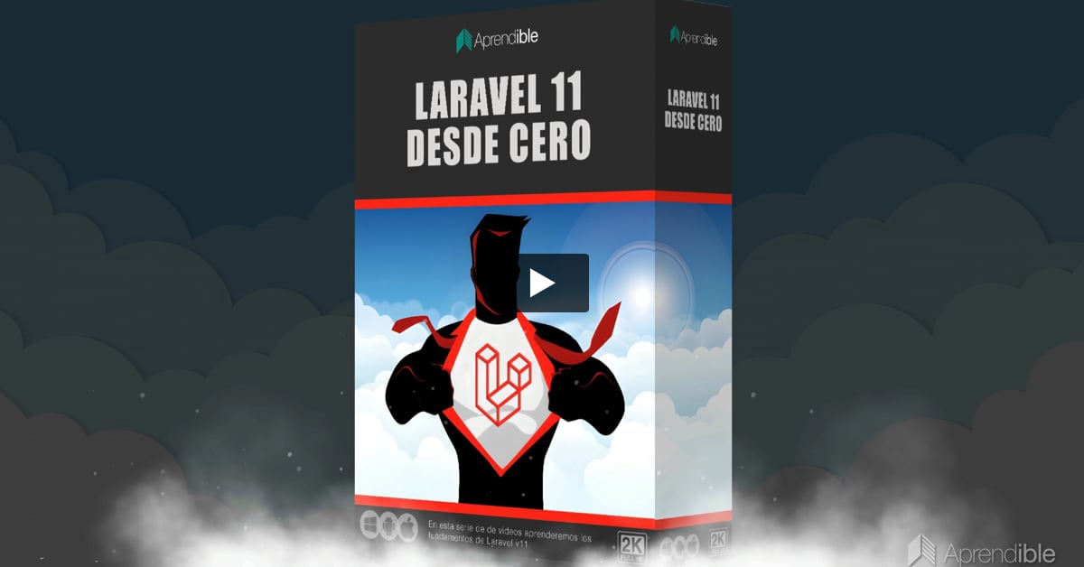 🚀 Curso de Laravel 11 desde Cero | Curso COMPLETO 🚀 Curso de Laravel 11 desde Cero | Curso COMPLETO