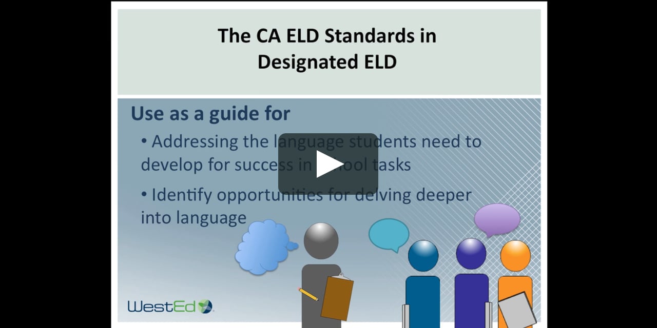 Using The CA ELD Standards In Integrated And Designated ELD On Vimeo using-the-ca-eld-standards-in-integrated-and-designated-eld-on-vimeo