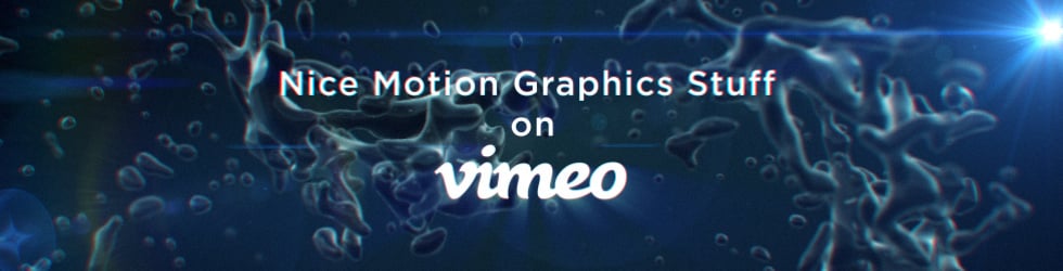 Nice Motion Graphics Stuff on Vimeo on Vimeo