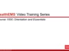 HealthEMS Course 1000: Orientation and Essentials on Vimeo