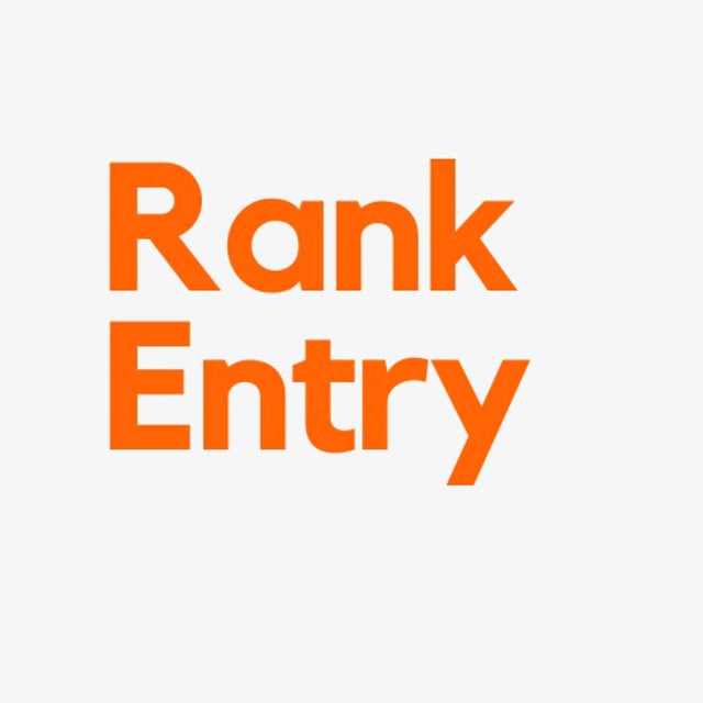 Rank Entry