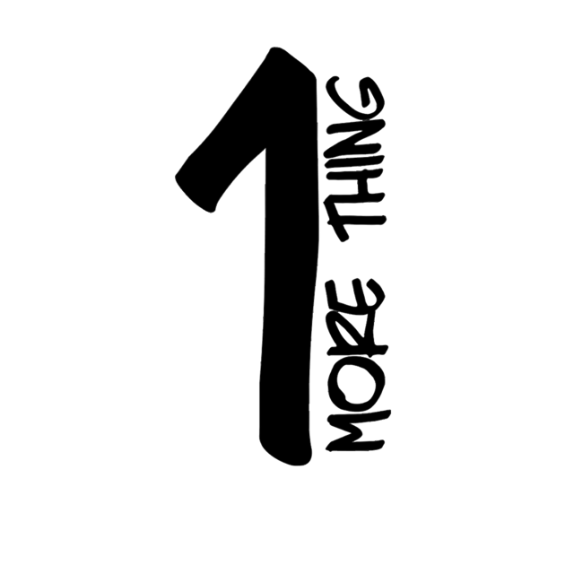 One More Thing by Geordan Baker - Videographer, Editor & Motion Graphic ...